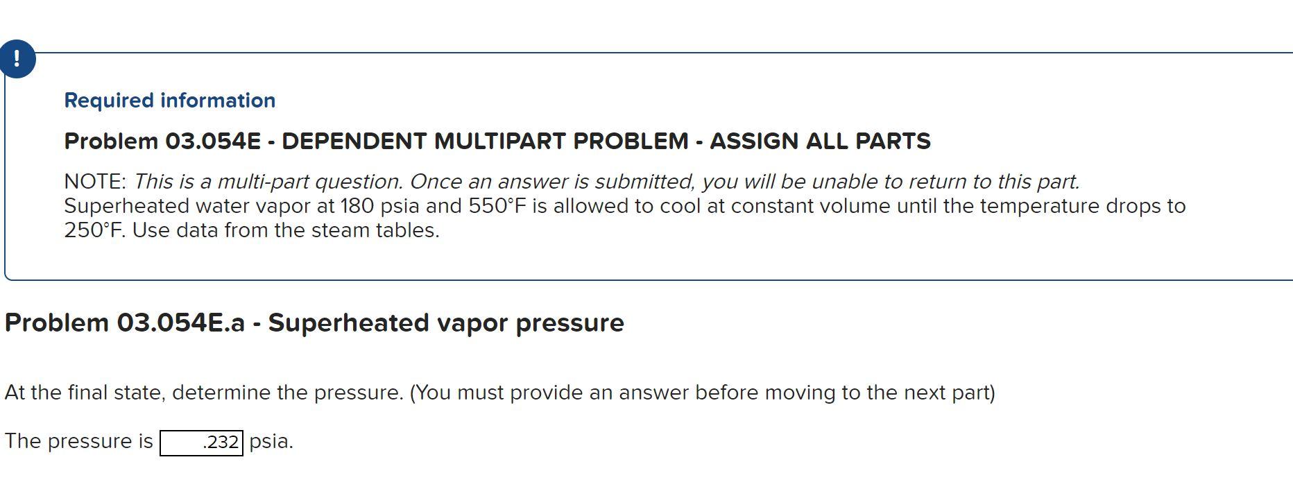 Solved Required information Problem 03.054E - DEPENDENT | Chegg.com