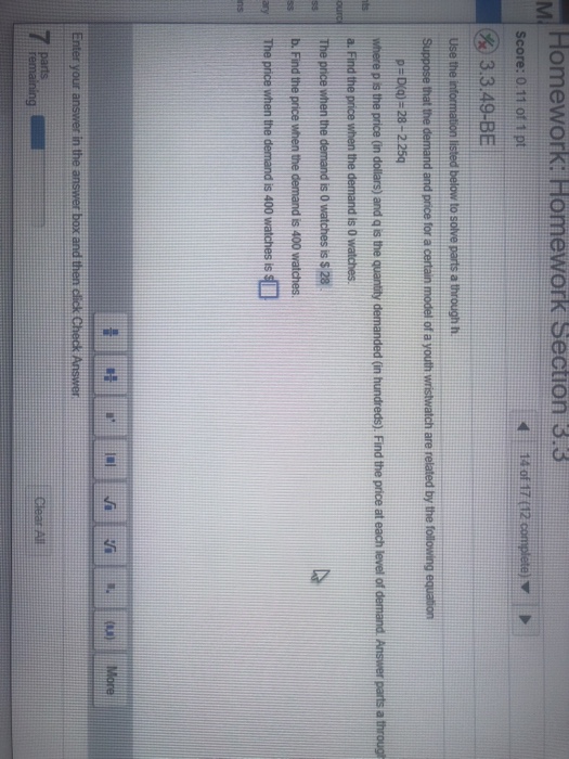 Solved Homework Homework Section 3 3 3 3 49 Be D Q