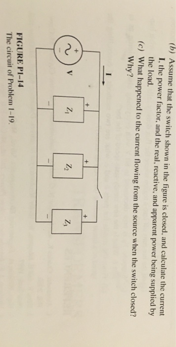 Solved 1-19. Figure P1-14 shows a simple single-phase ac | Chegg.com