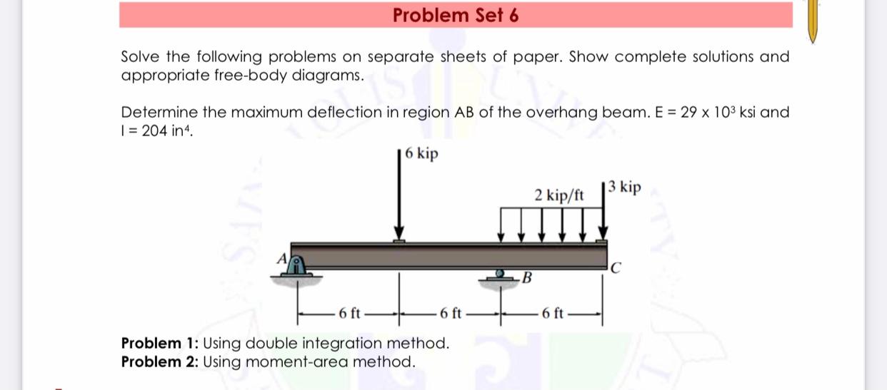 Solved Problem Set 6 Solve the following problems on | Chegg.com