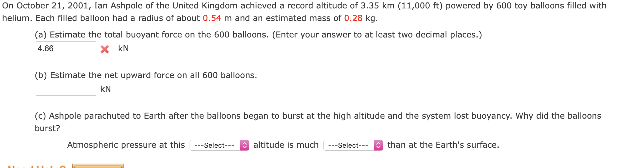 Solved On October 21, 2001, Ian Ashpole of the United | Chegg.com