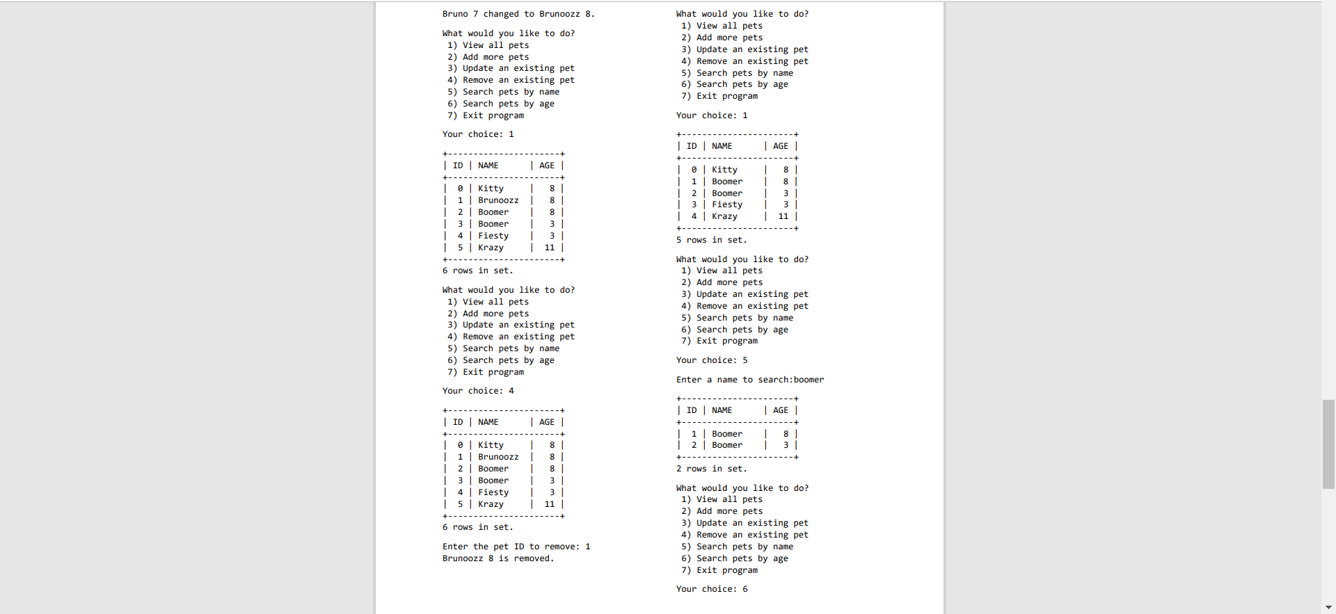 Solved CSC 222 Assignment 5 Topics: class, Objects, array | Chegg.com