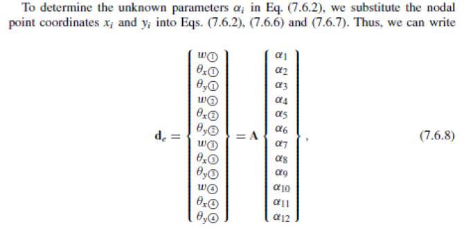 Consider a plate whose “nonconformal” element | Chegg.com