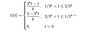 Solved Consider the function G:[0,1]→R defined by the | Chegg.com