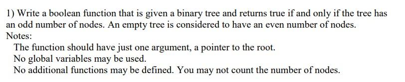 Solved 1 Write A Boolean Function That Is Given A Binary 4442