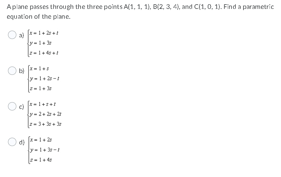 Solved Write the scalar equation of the plane with normal | Chegg.com