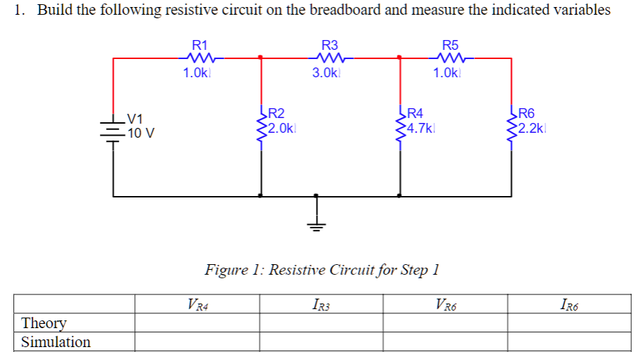 Solved help solve thevenin theorem and find: VR4, IR3, VR6, | Chegg.com