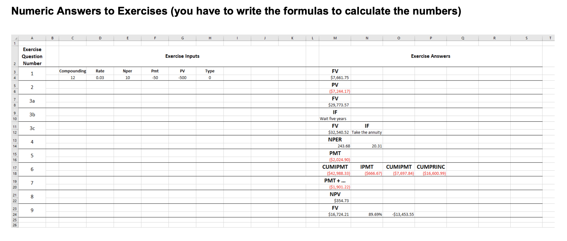 instructions: Create a new Excel workbook with a | Chegg.com