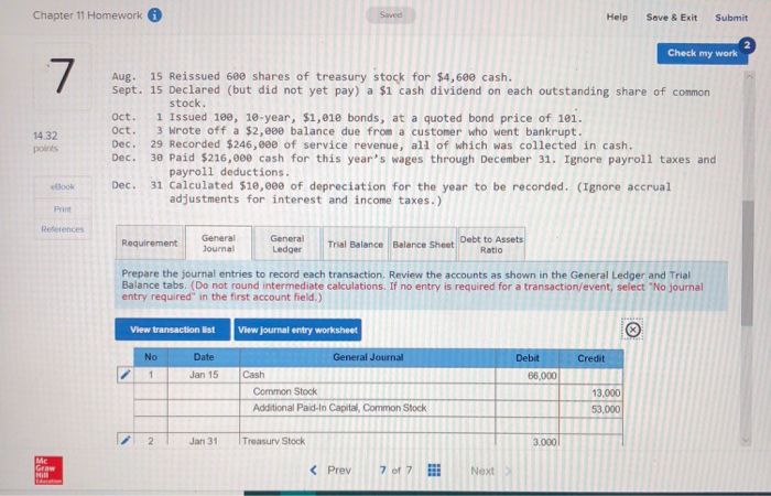 Solved Chapter 11 Homework Saved Help Sove& Exit Submit | Chegg.com