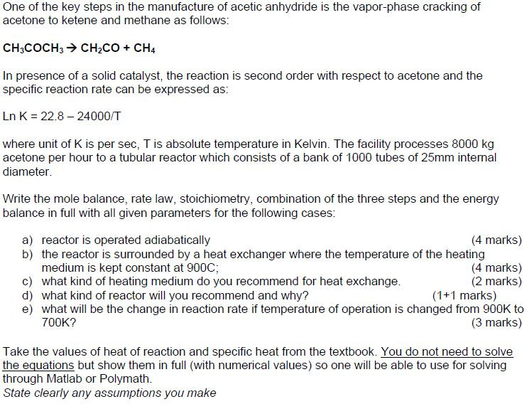 Chemical Engineering Archive | October 17, 2018 | Chegg.com