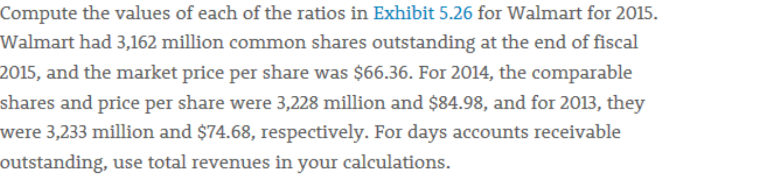 Solved Exhibit 1.21 Wal-Mart Stores, Inc. Statements of Cash | Chegg.com