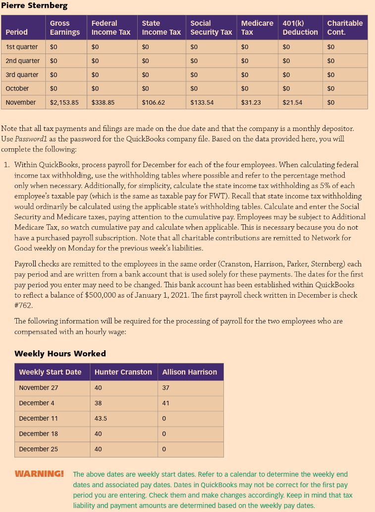 Solved NOTE! The QuickBooks portable company files needed to | Chegg.com