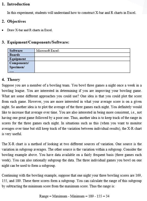 Solved 1. Introduction In this experiment, students will | Chegg.com
