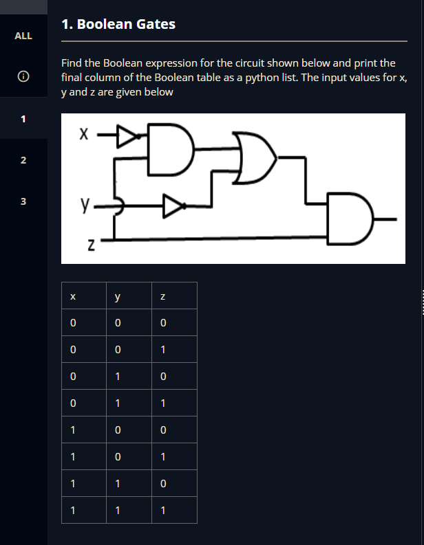 Solved 1. Boolean Gates ALL 0 Find the Boolean expression | Chegg.com