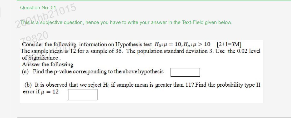 Solved This is a subjective question, hence you have to | Chegg.com