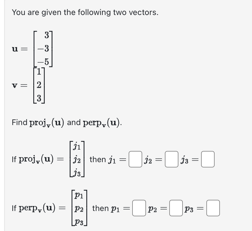 Solved You are given the following two | Chegg.com