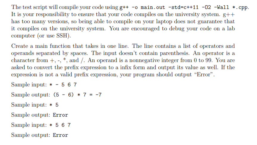 Solved Polish notation, also known as Polish prefix notation | Chegg.com