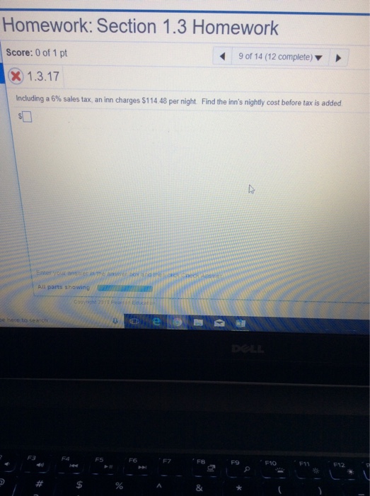 Solved Homework Section 1 3 Homework Score 0 Of 1 Pt