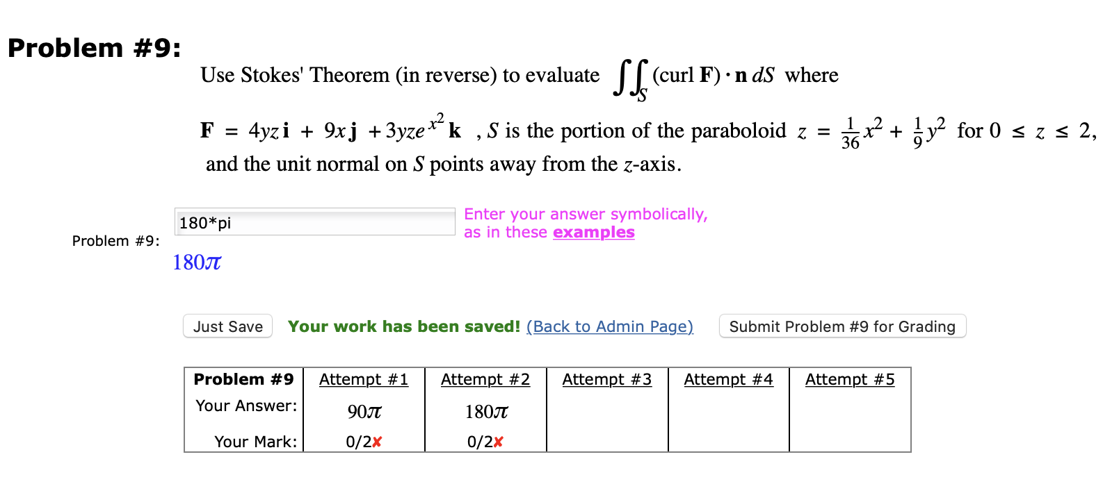 Solved Problem #9: Use Stokes' Theorem (in reverse) to | Chegg.com