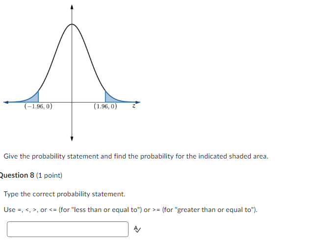 Solved Give the probability statement and find the | Chegg.com