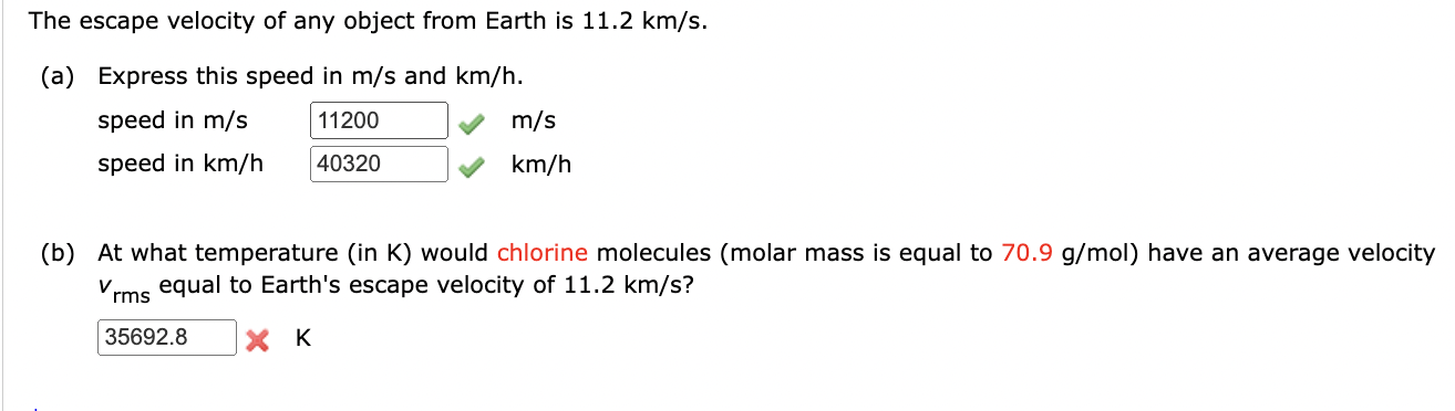 Solved (a) Express this speed in m/s and km/h. speed in m/s | Chegg.com