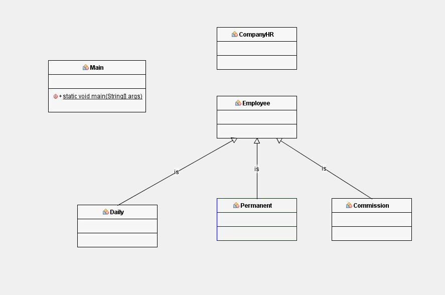 Question: Write a class Employee which records basic | Chegg.com