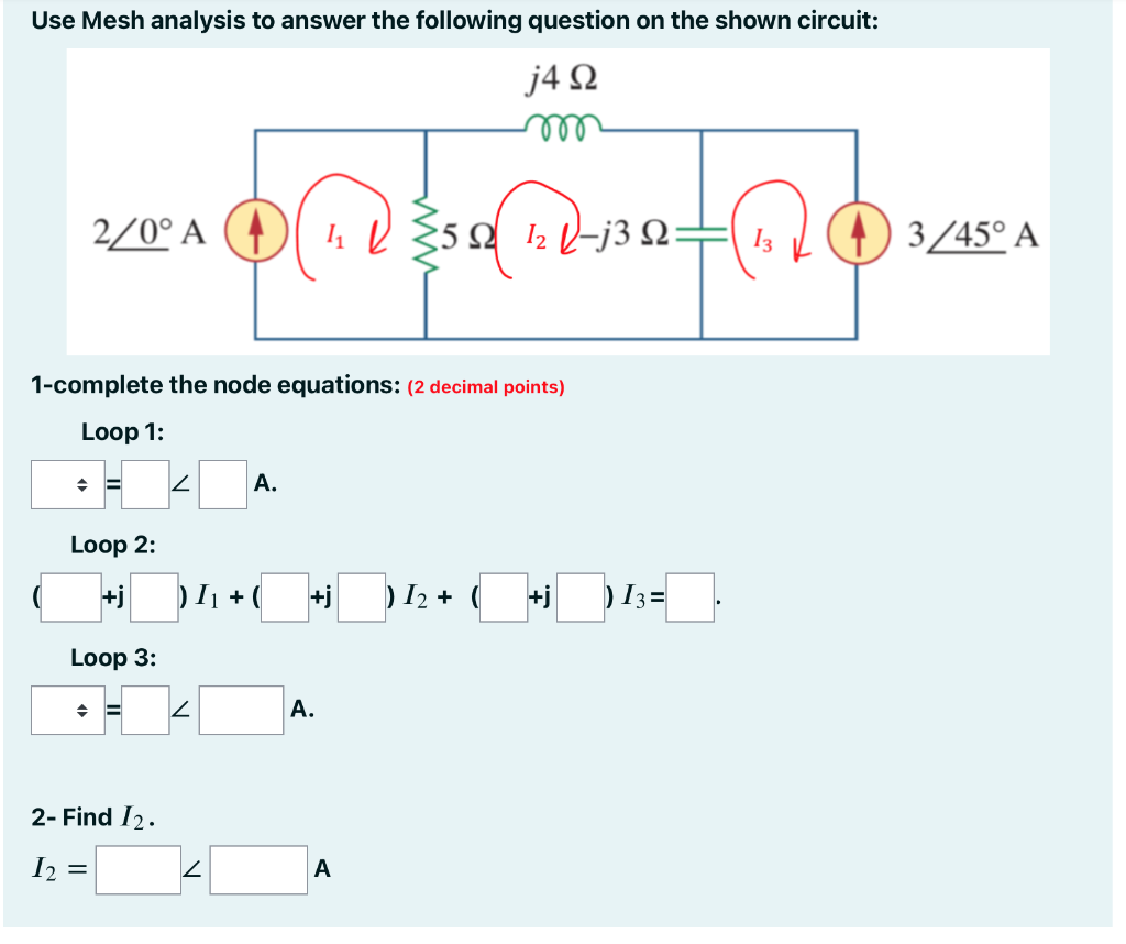 Solved Use Mesh analysis to answer the following question on | Chegg.com