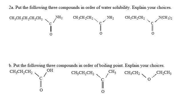 Solved 1. Name the following or provide structures a. H Olx | Chegg.com