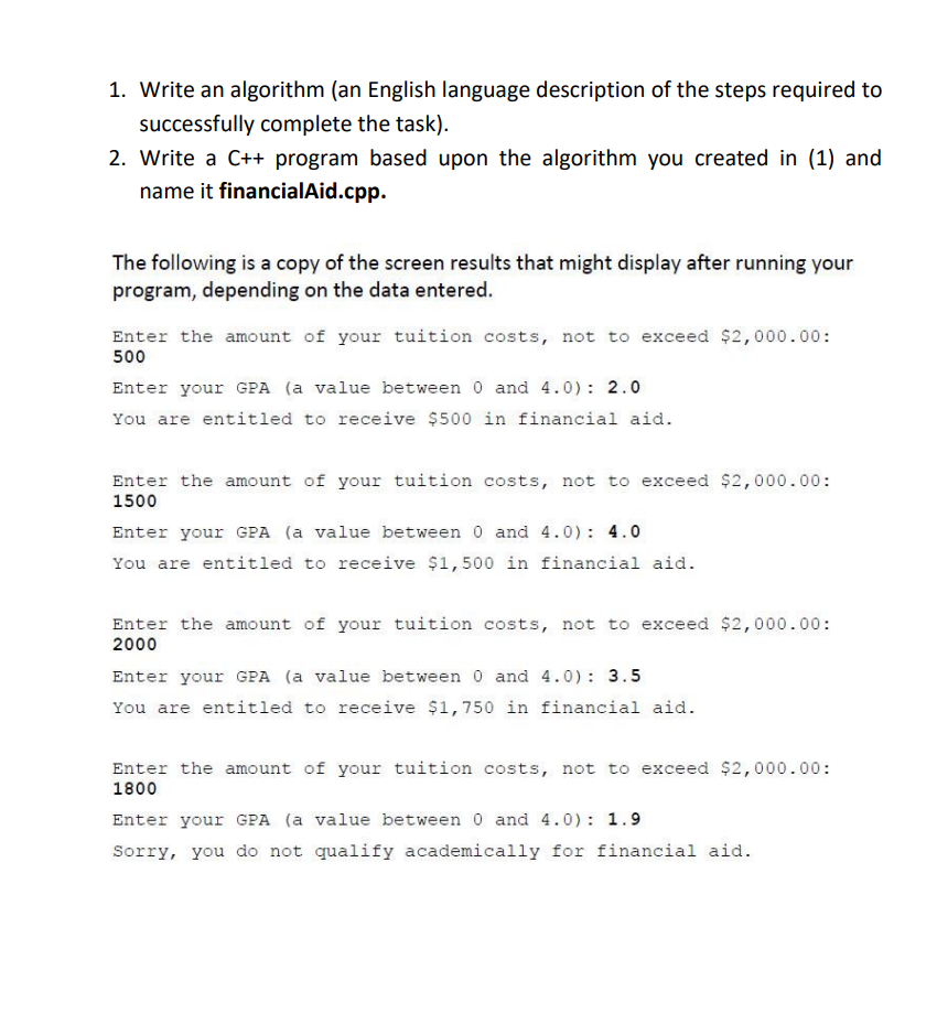 Solved Q2: Your school would like to develop a program that | Chegg.com