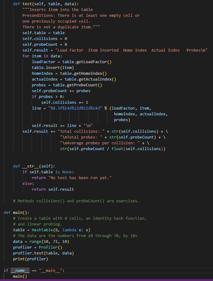 Solved Average probes per collision: 1.0File: profiler.py | Chegg.com