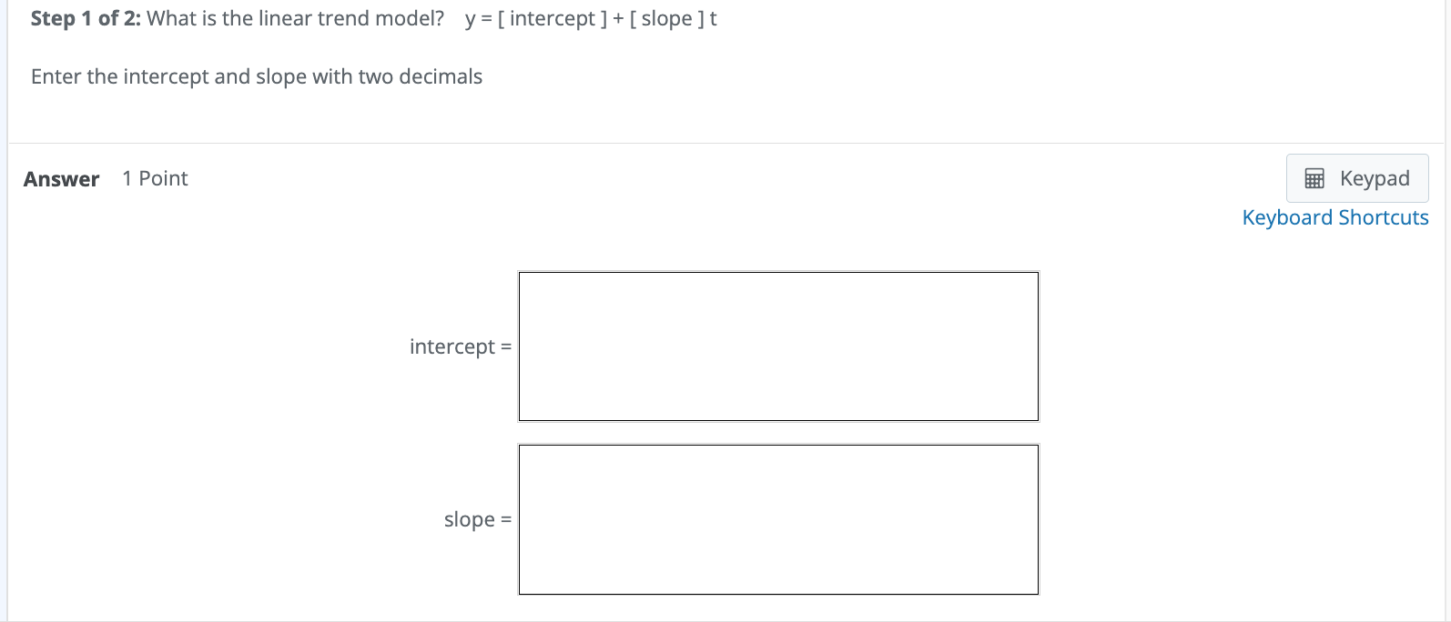 Solved Question 12 of 12 Step 1 of 2 No Time Limit Consider | Chegg.com