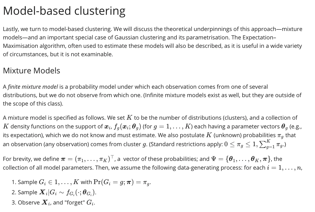 Solved Model Based Clustering In Clustering Analysis Of 8635