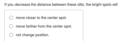 Solved Two parallel slits are separated by a distance d. | Chegg.com