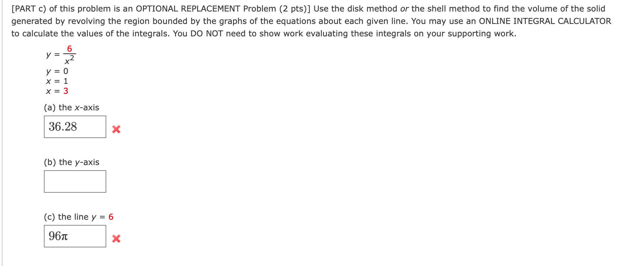 Solved [part C Of This Problem Is An Optional Replacement