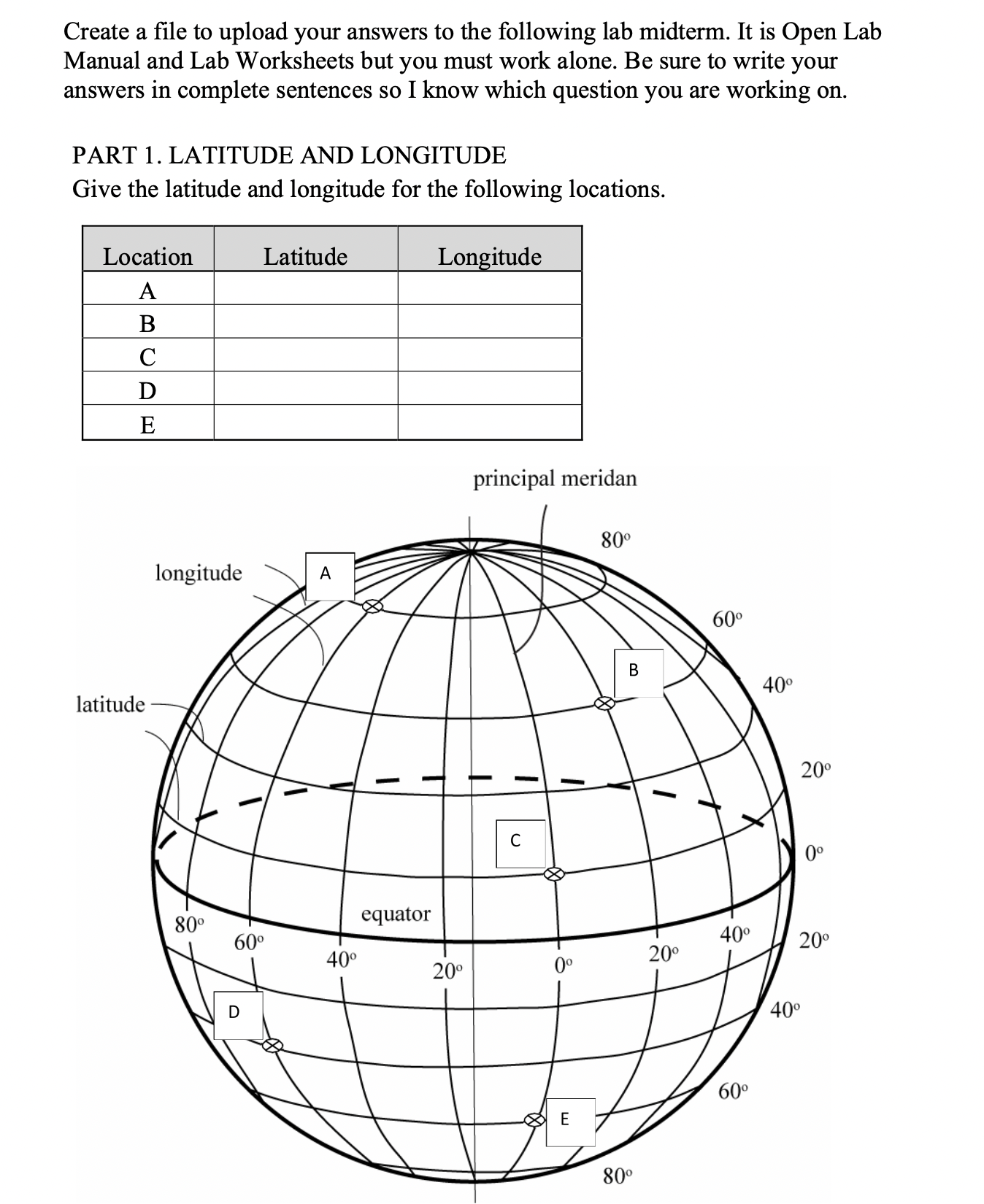 Solved Create a file to upload your answers to the following | Chegg.com