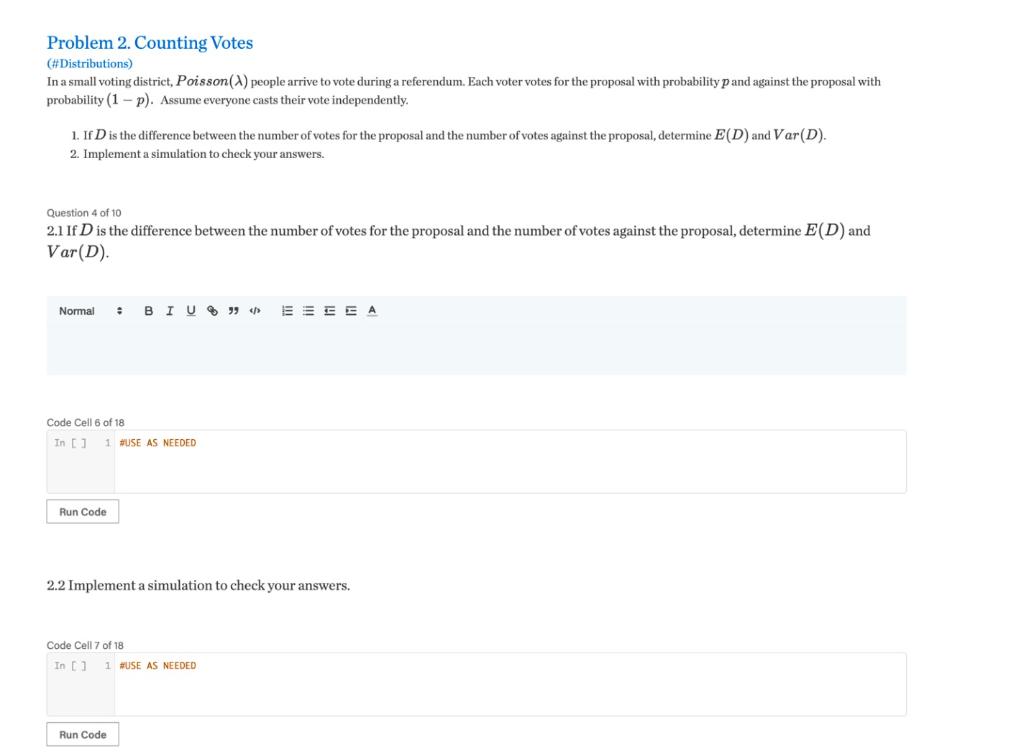 Solved Compeltely solve problem 2 with 2.1 And 2.2 | Chegg.com