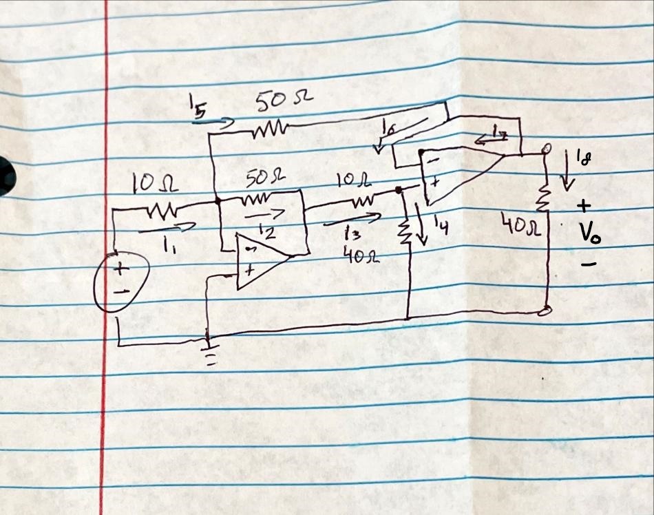 Find the output voltage v_o | Chegg.com