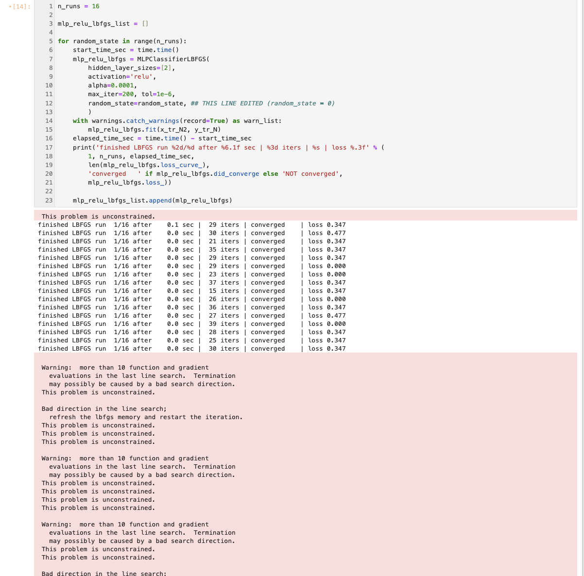 Solved \( n_{\text {_runs }}=16 \) mlp_relu_lbfgs_list =[] | Chegg.com