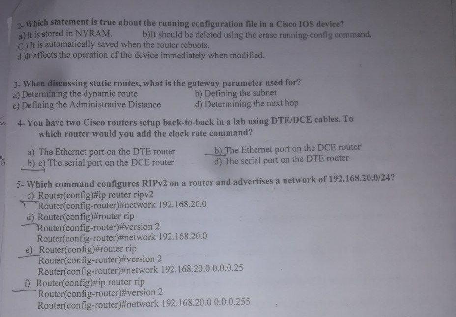 Solved 2- Which statement is true about the running | Chegg.com