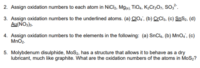 Solved 1. Identify the reactant oxidized and the reactant | Chegg.com