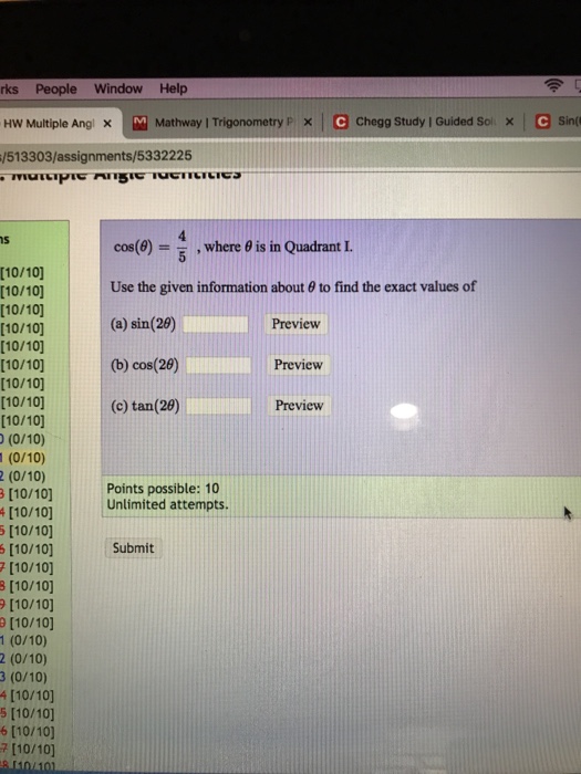Solved rks People Window Help Hw Multiple Angi | M Mathway | | Chegg.com