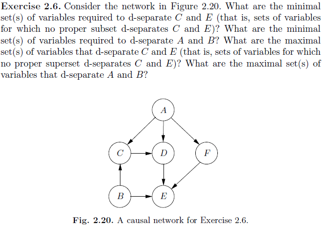 Exercise 2.6. Consider the network in Figure 2.20. | Chegg.com