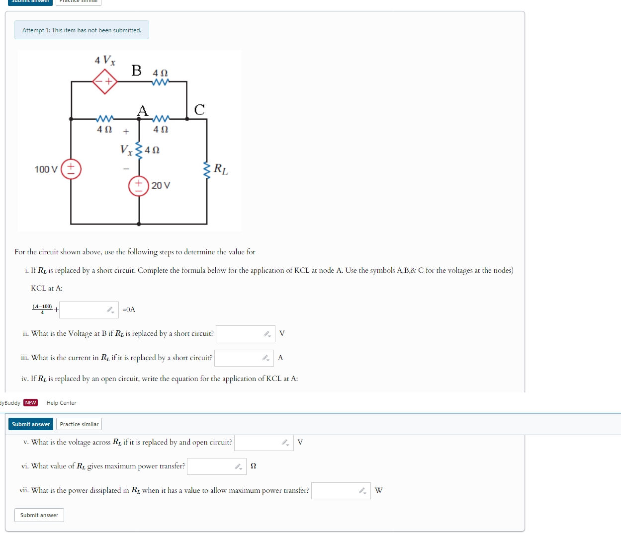 Solved by an EXPERT please solve for all steps and show work and formulas | Chegg.com