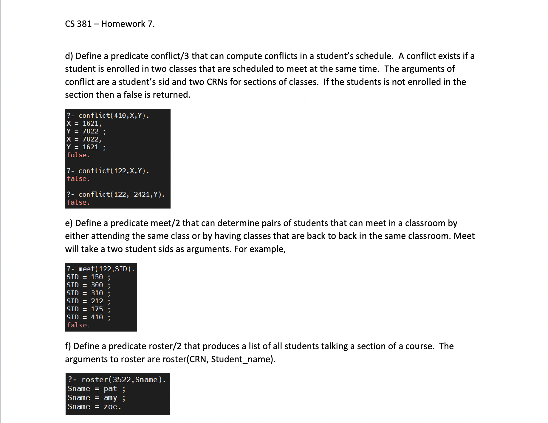 Solved I need help with this HW7 in prolog copy this | Chegg.com