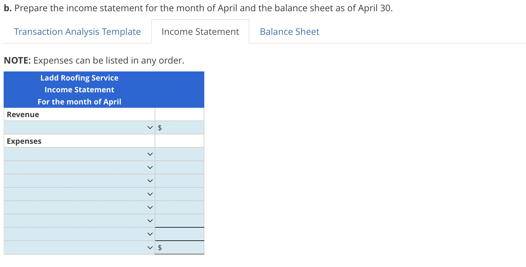 Solved Transaction Analysis and Adjustments Mark Ladd opened | Chegg.com