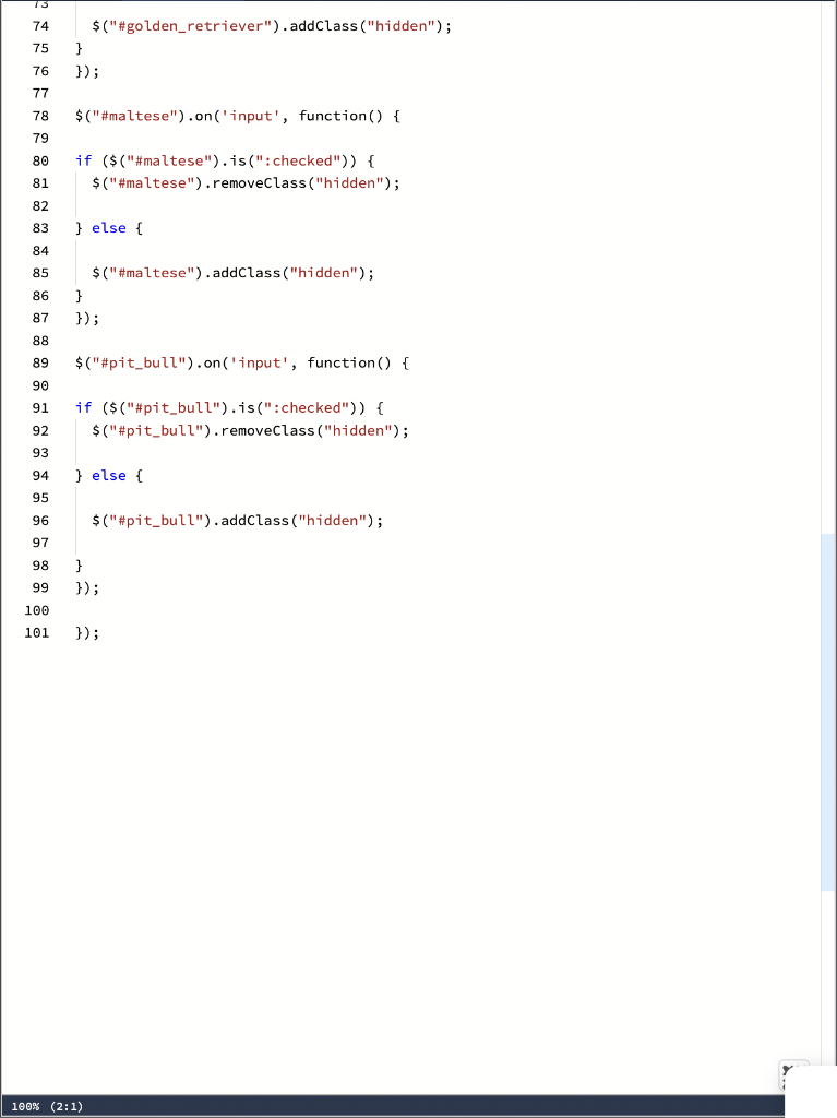 Solved Instructions on the left, assignment on the right. | Chegg.com