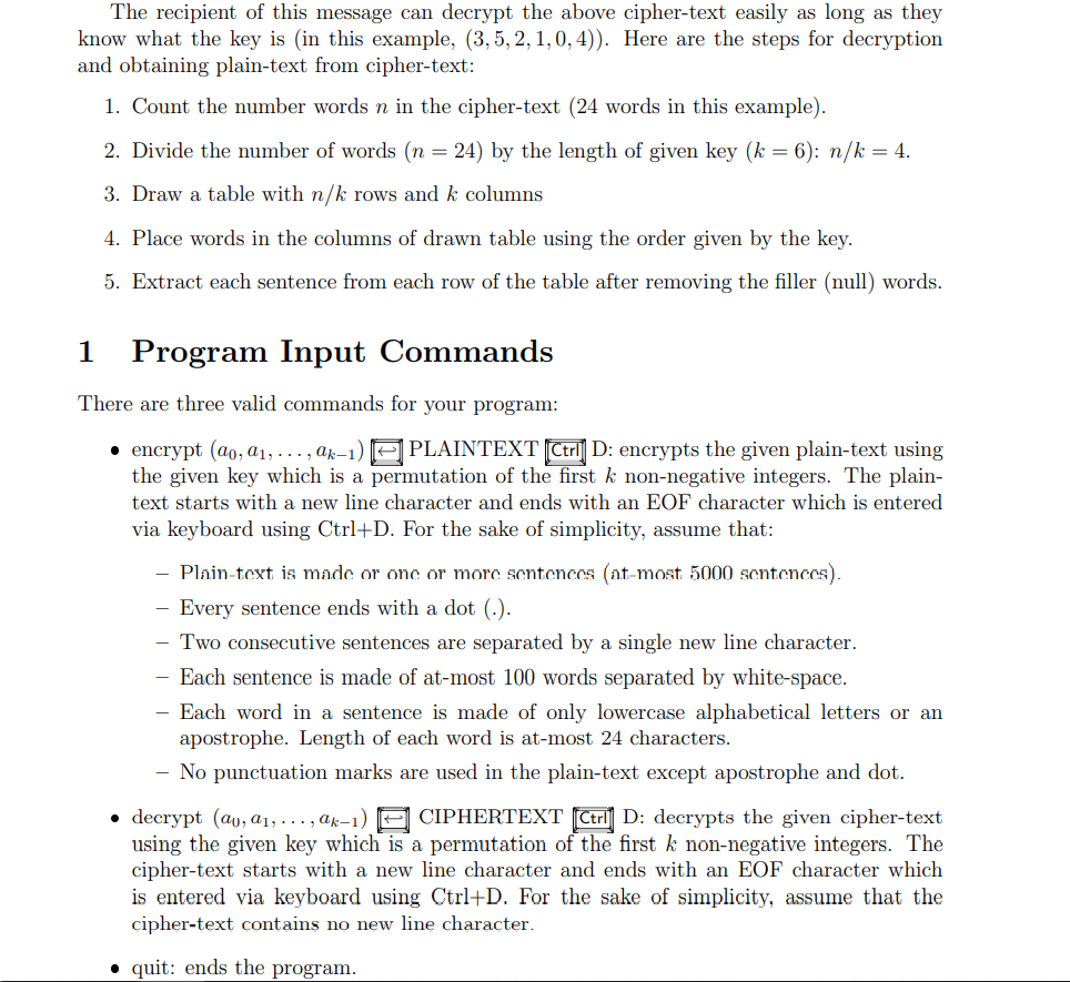 In this assignment, you will write a program that | Chegg.com