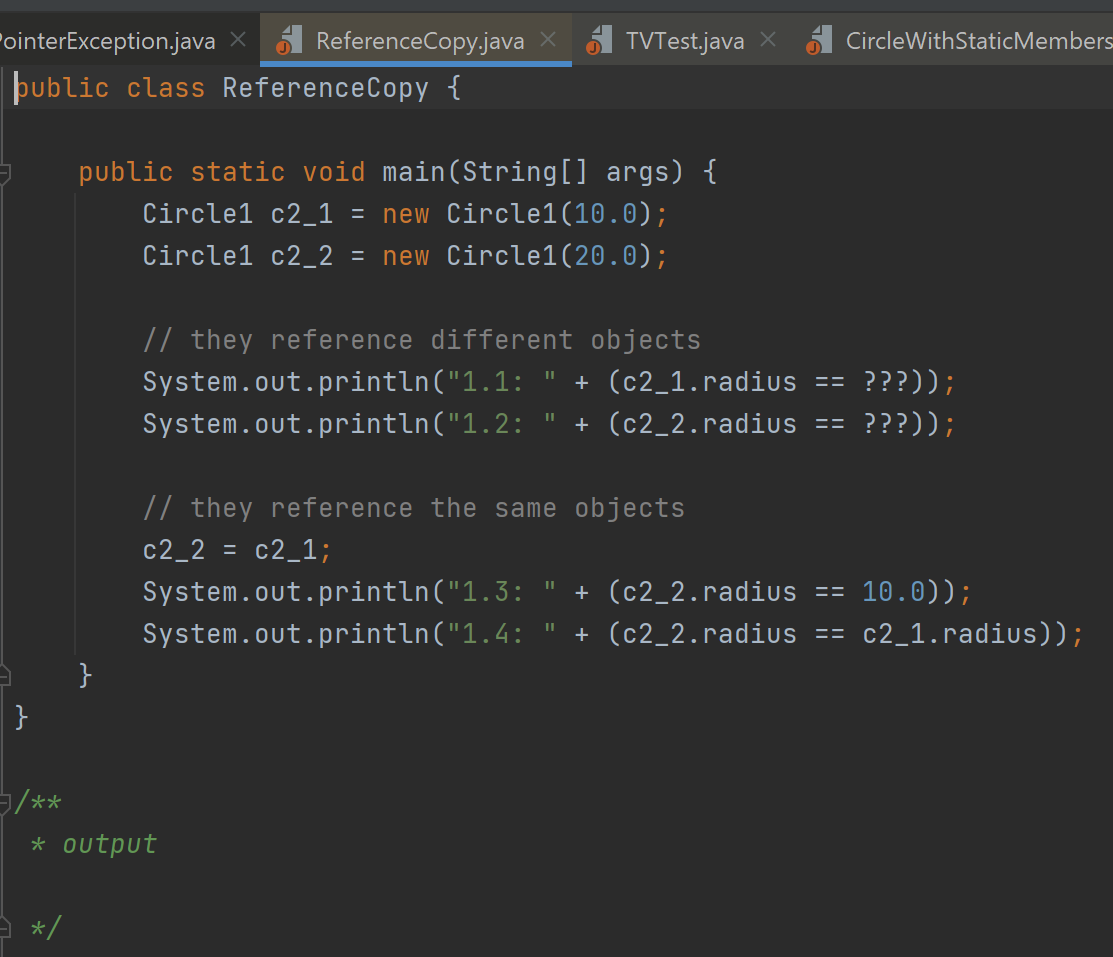 Solved Hey my teacher gave me these unfinished java codes, | Chegg.com