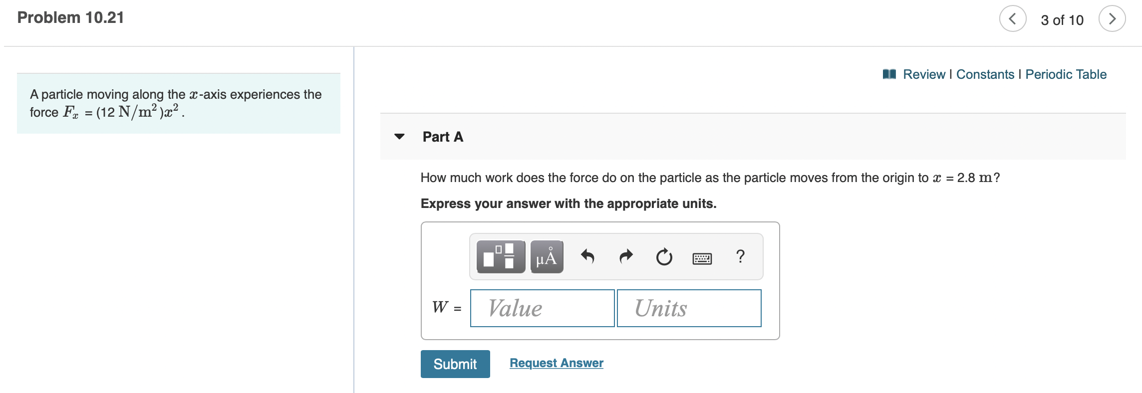 Solved Problem 10.18 2 of 10 > Review Constants 1 Periodic | Chegg.com