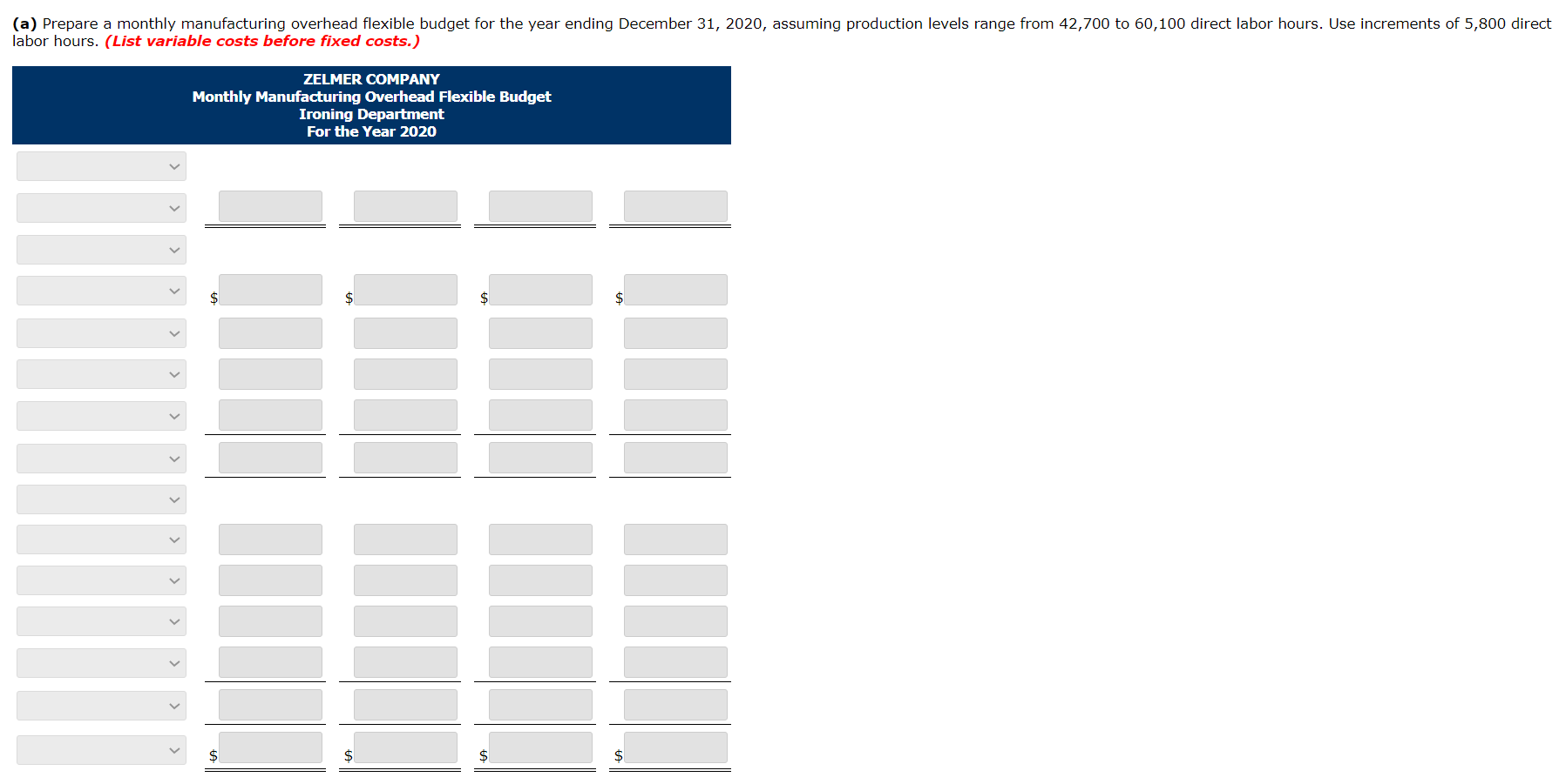 Solved Problem 10-2A a-b, d (Part Level Submission) (Video) | Chegg.com